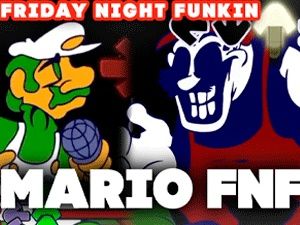 FNF vs Mario 85 play online