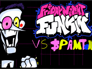 FNF vs Spamton (KROMERCONOM) play online