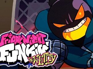 FNF vs Whitty with Lyrics play online