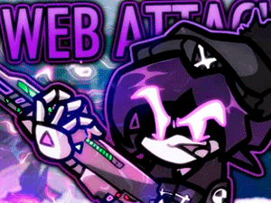 FNF Web Attack vs Murder Drones play online