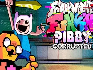 FNF X Pibby: Corrupted Finn & Jake jogar on-line